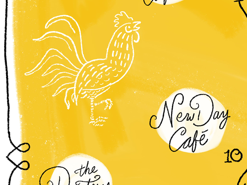 Rooster by Ben Lew on Dribbble