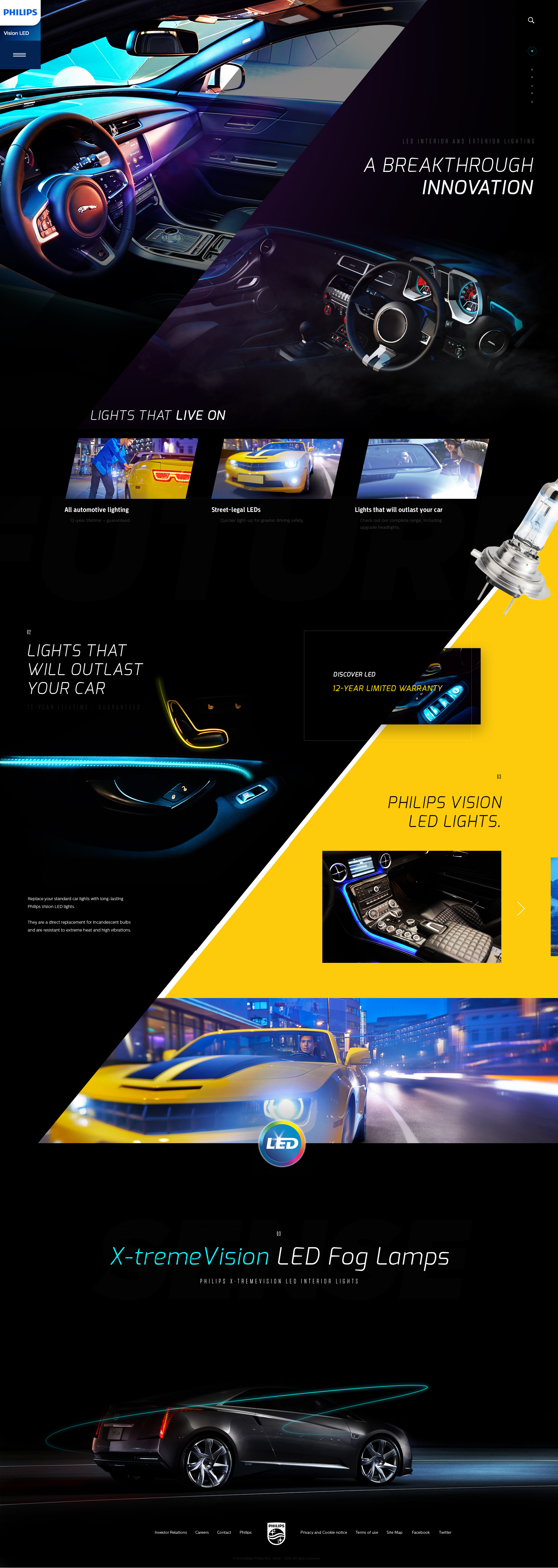 Philips LED X-treme Vision by Vitali Zahharov on Dribbble