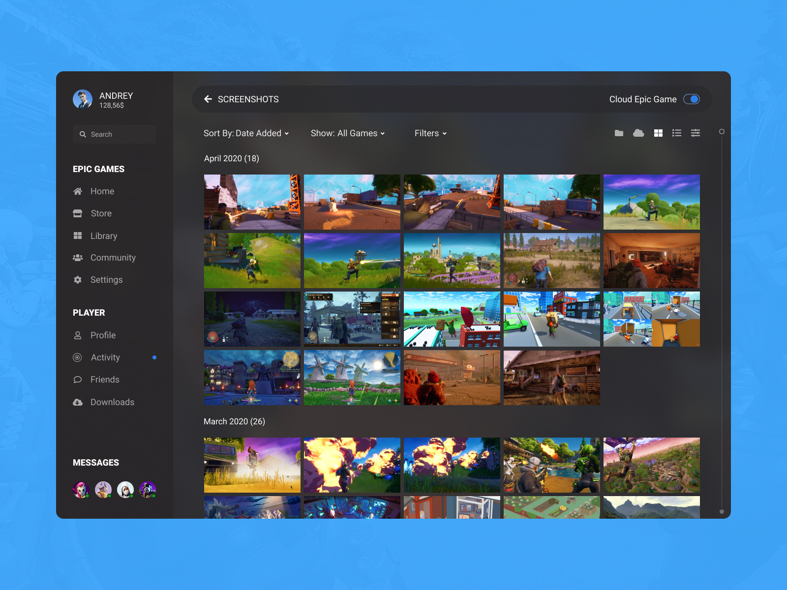Concept Epic Games | Screenshots #18 by Andrey Artamonov on Dribbble