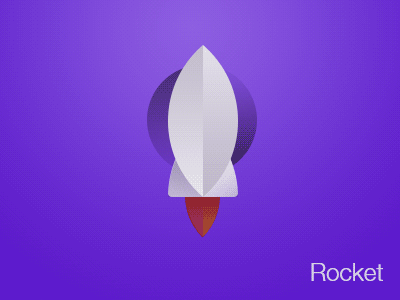 Rocket by linxiaodong on Dribbble