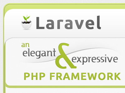 Laravel PHP framework by Isa Paavola on Dribbble