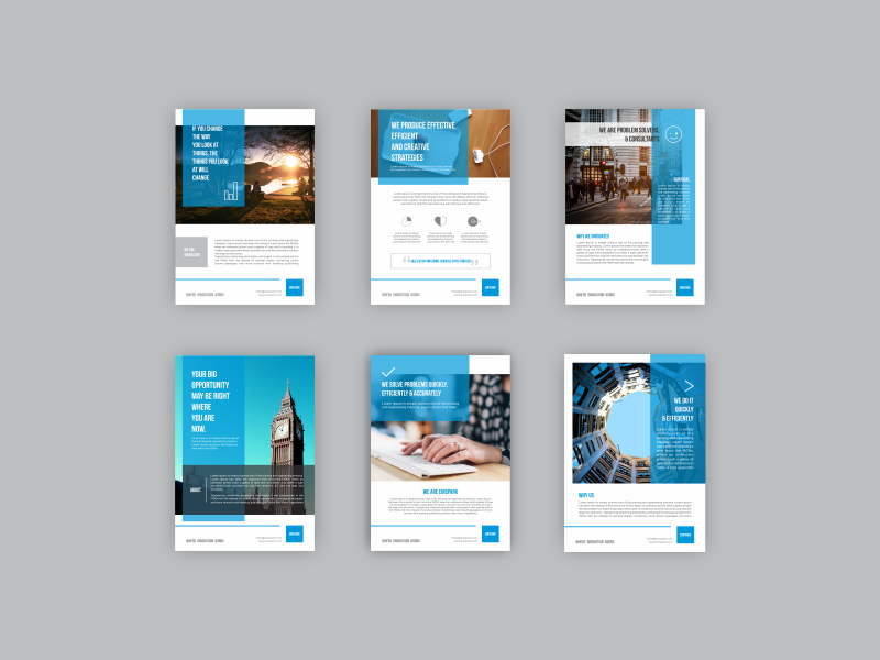 Flyer by Naavyd on Dribbble