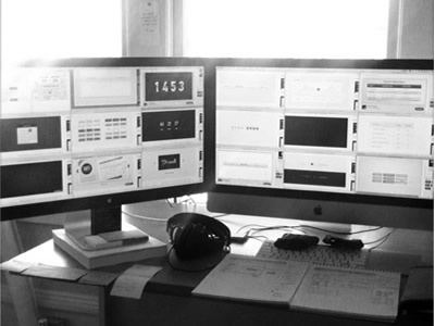 Desktop Full Of Inspiration by Al Abut on Dribbble