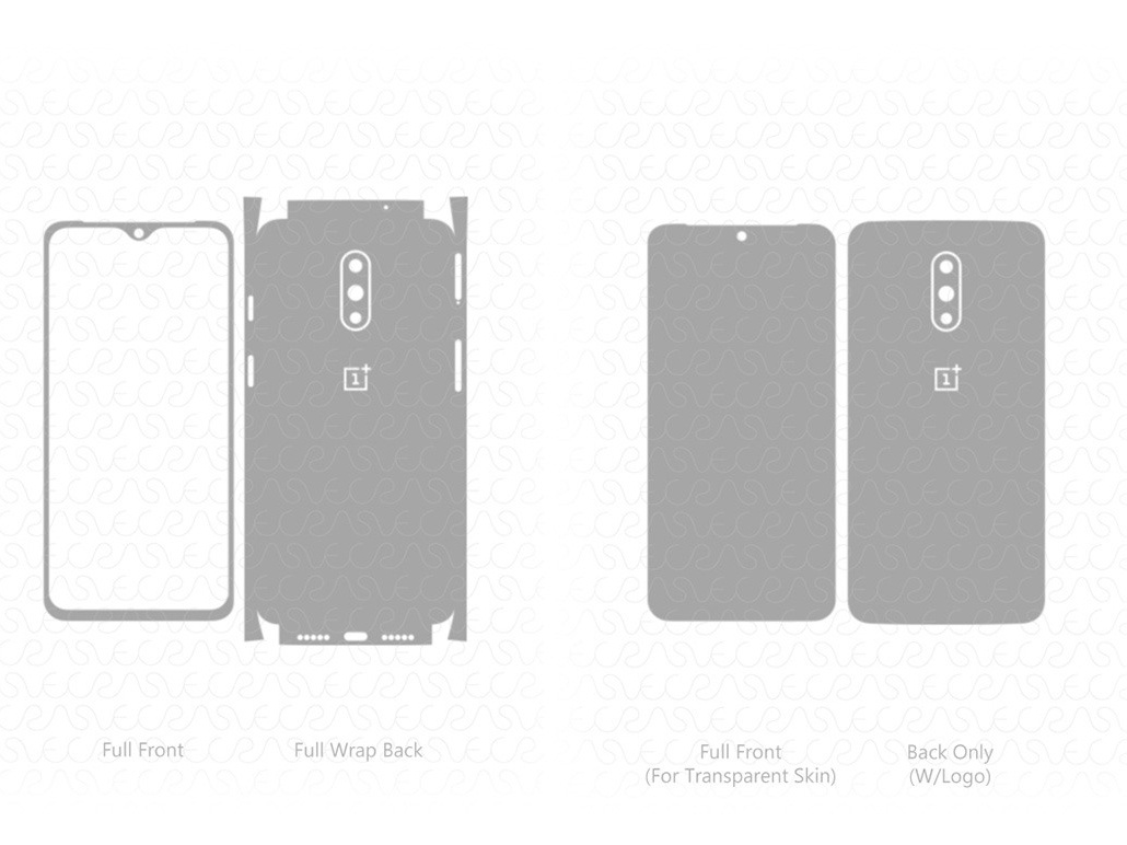 OnePlus 7 Vinyl Skin Vector Cut File Template 2019 by VecRas on Dribbble