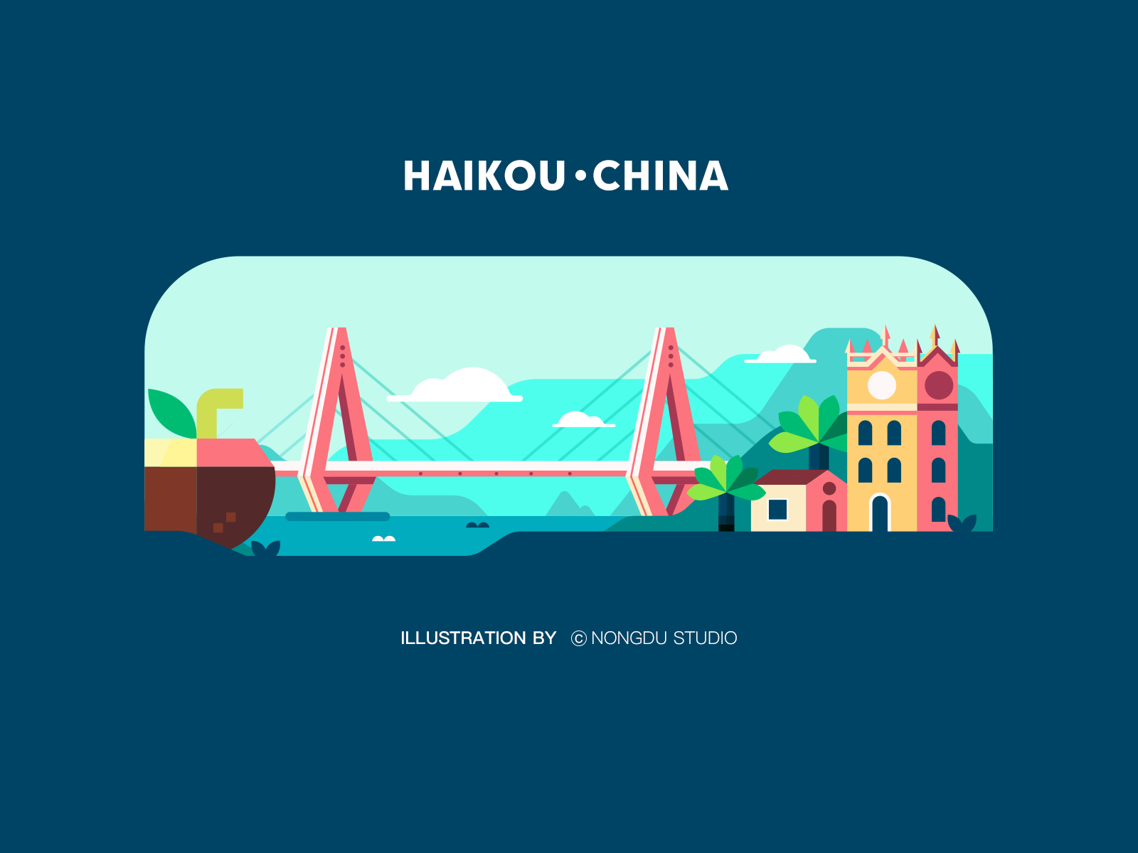 haikou by GrayWuu on Dribbble