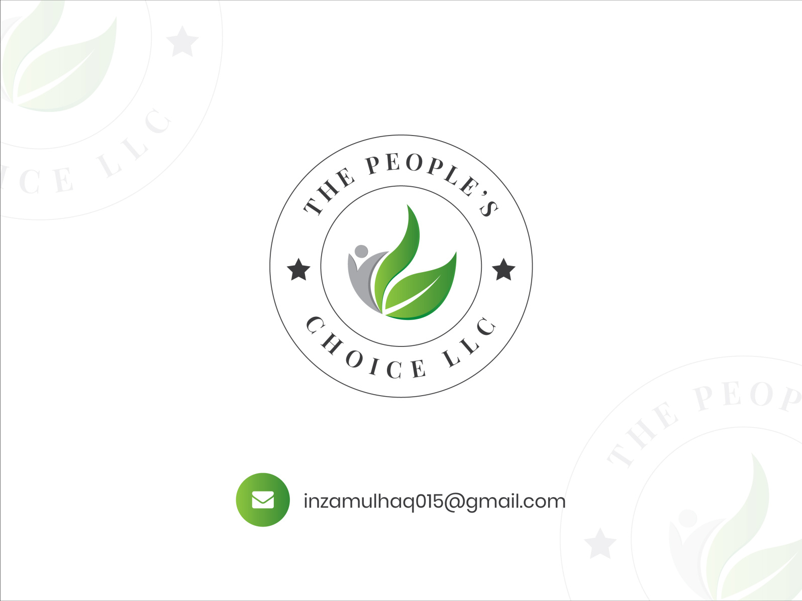 The People's Choose LLC, Natural House Business Brand Logo by Inzamul ...