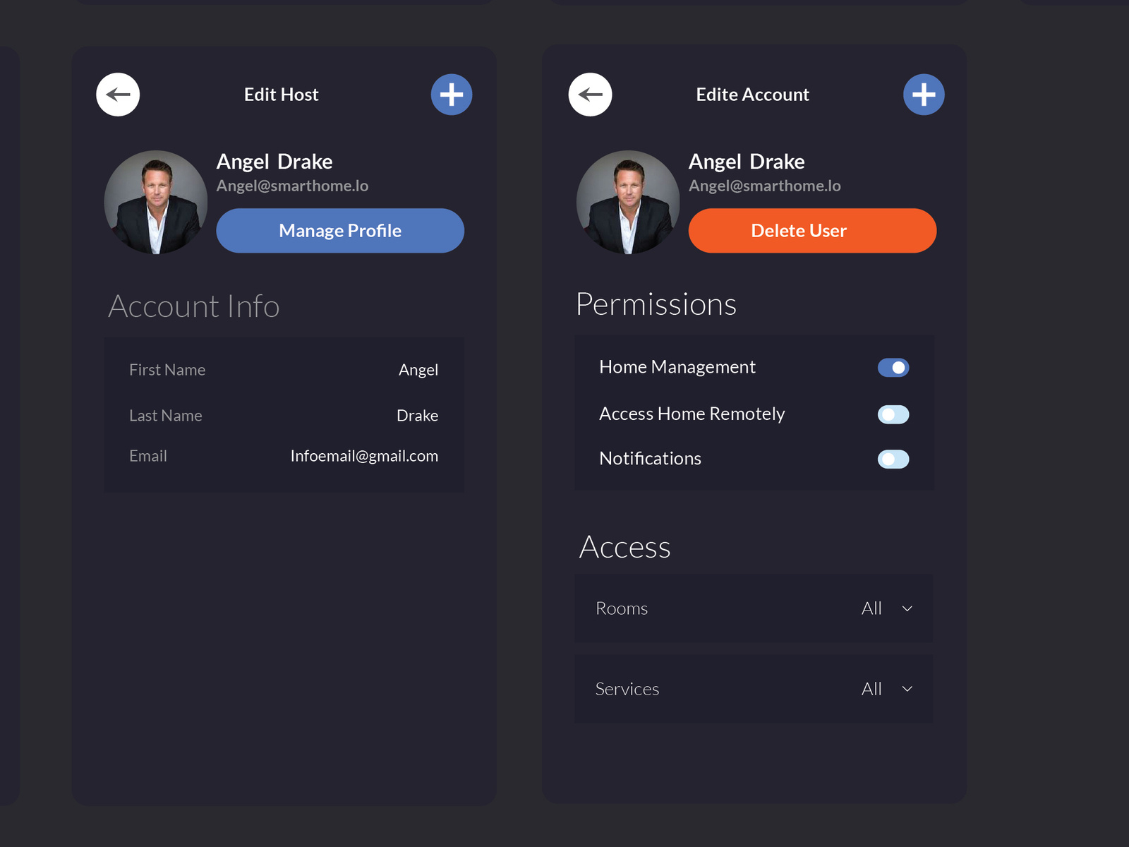 UI Design Black Version by Inzamul Haq on Dribbble