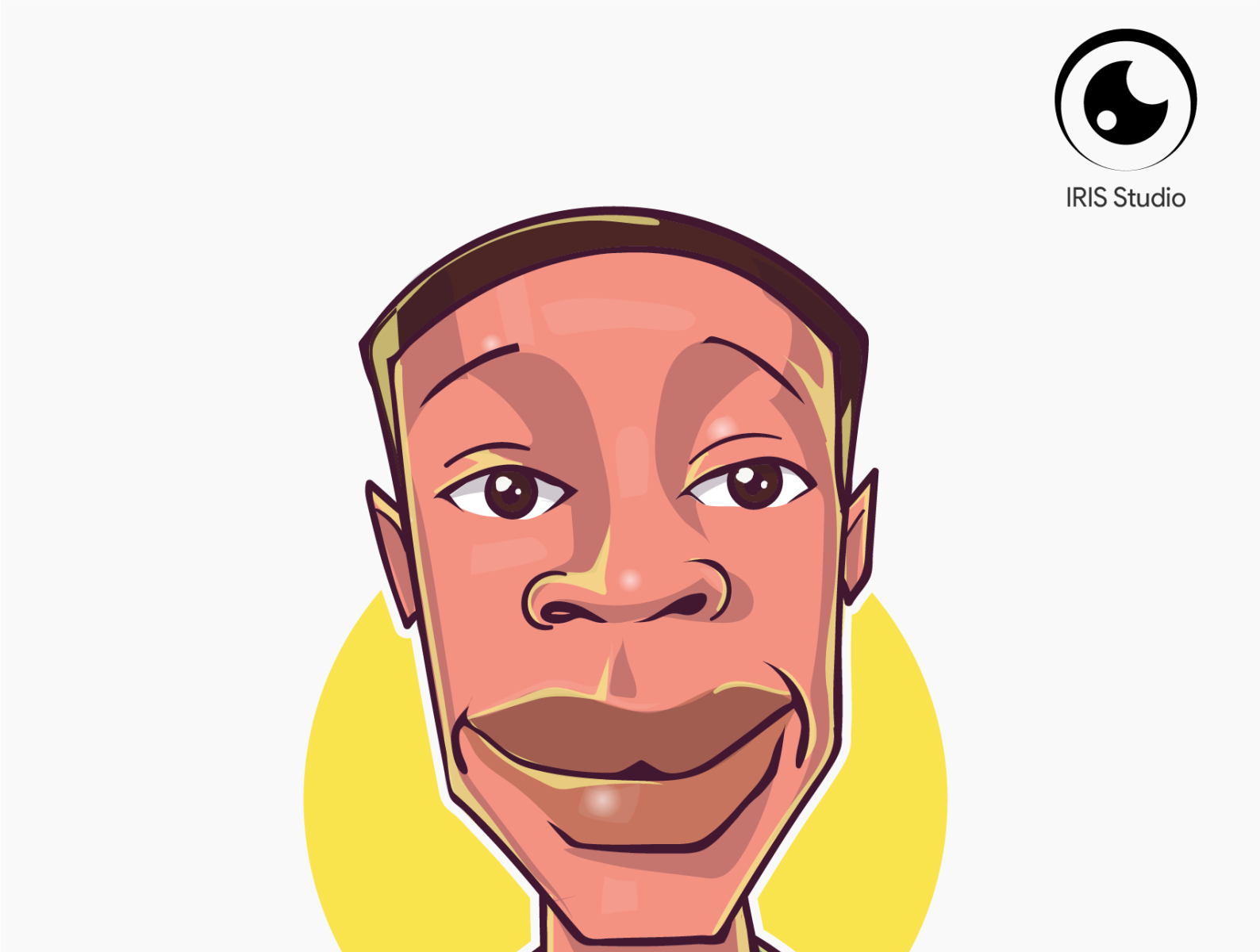 KHABY LAME CARICATURE by IRIS Studio on Dribbble