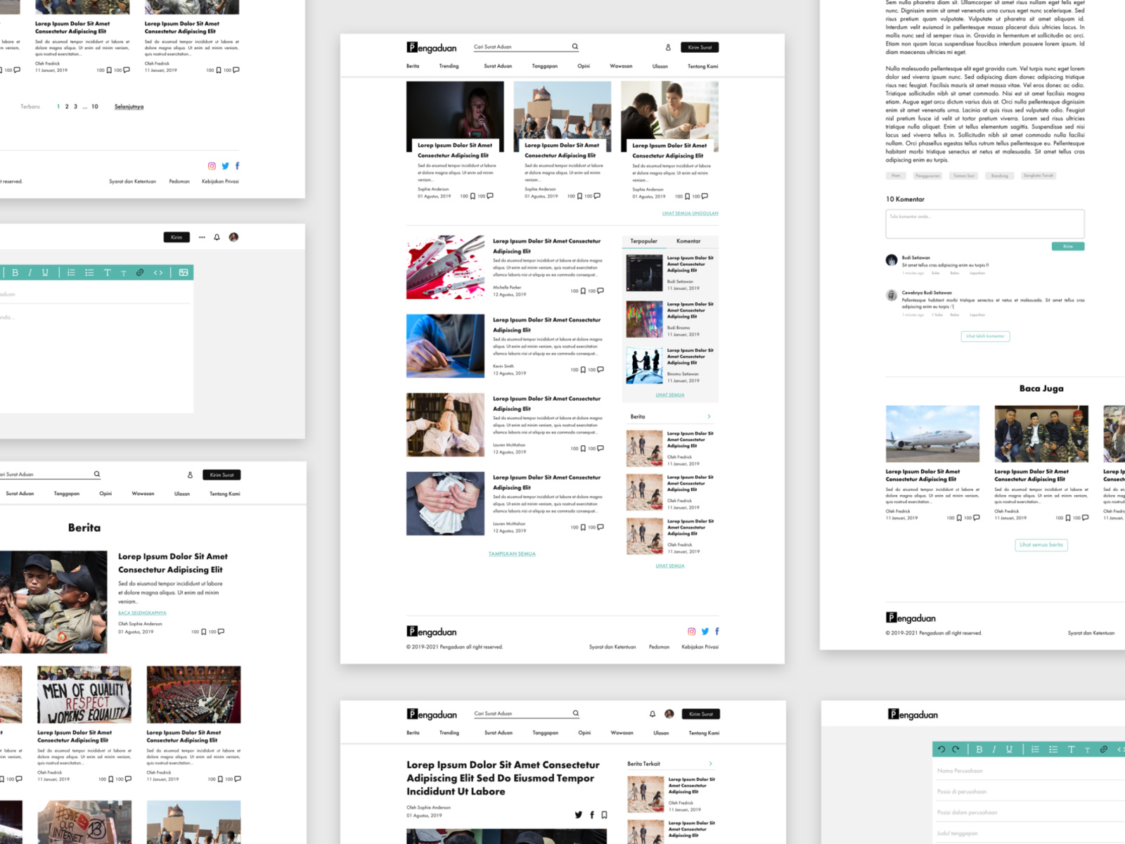 Dribbble - Pengaduan preview upload.jpg by Abednego Sinardo
