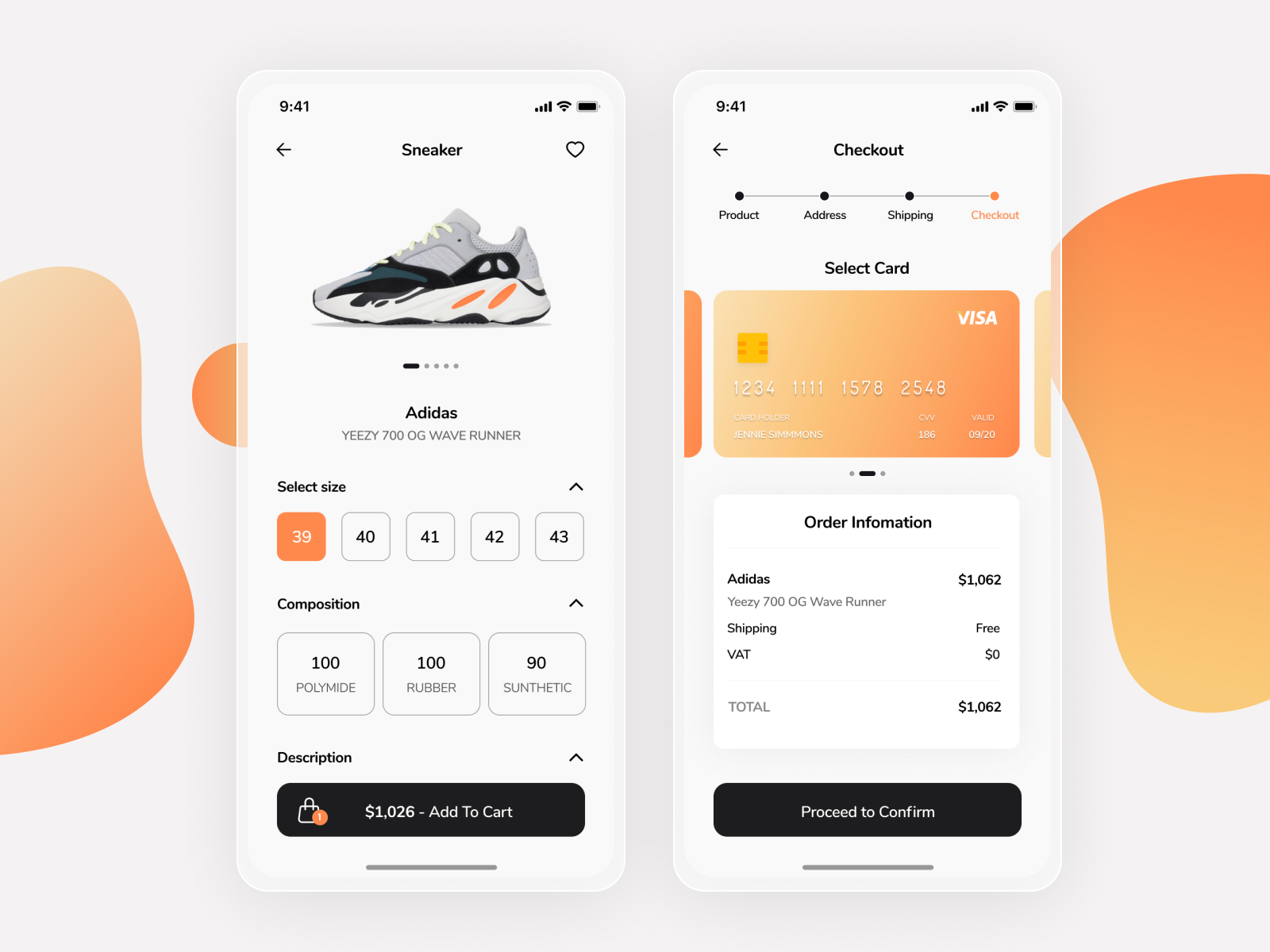Checkout - Daily UI 002 by Quang Uno on Dribbble