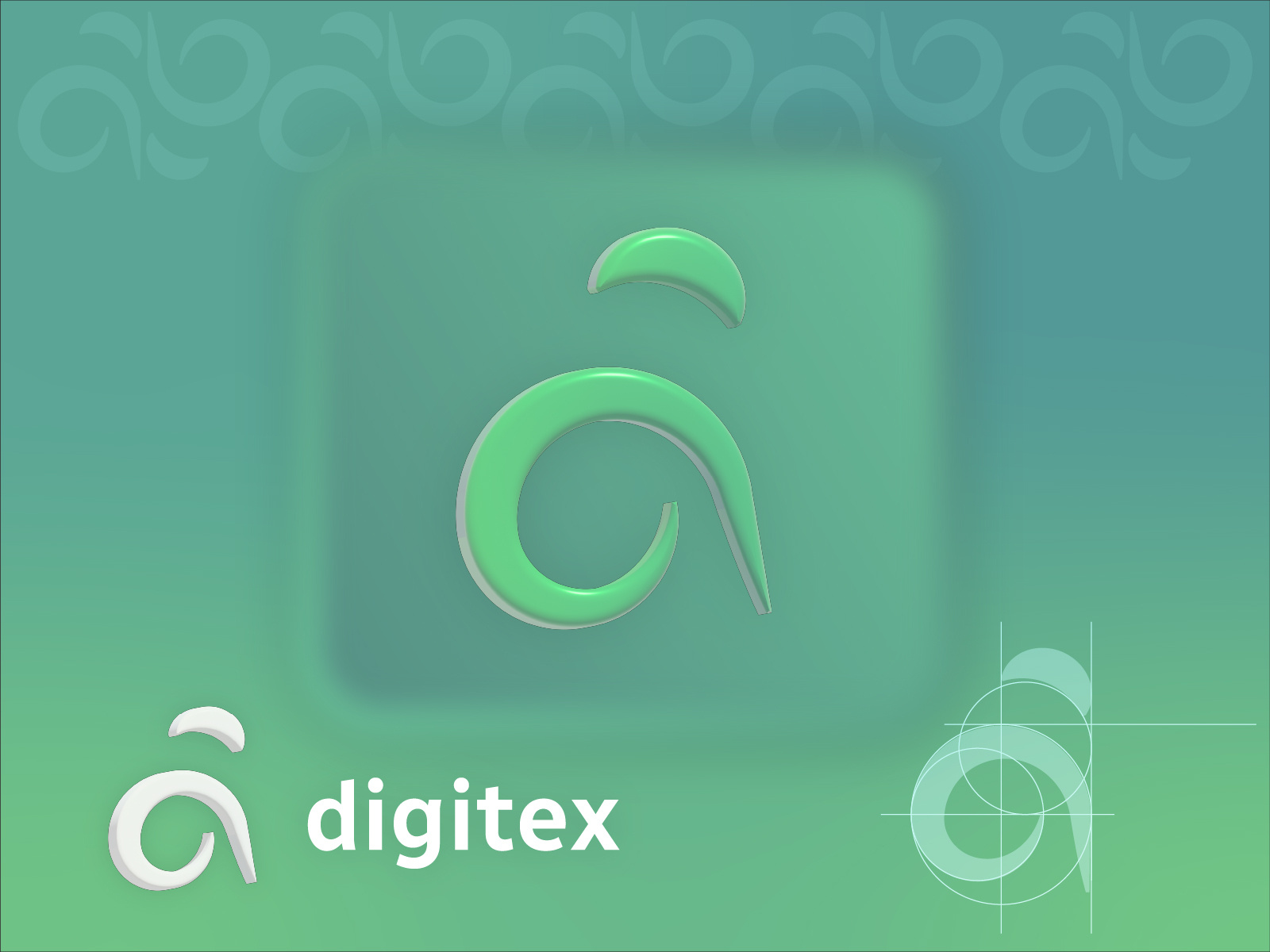 Digitex Logo by Enes on Dribbble