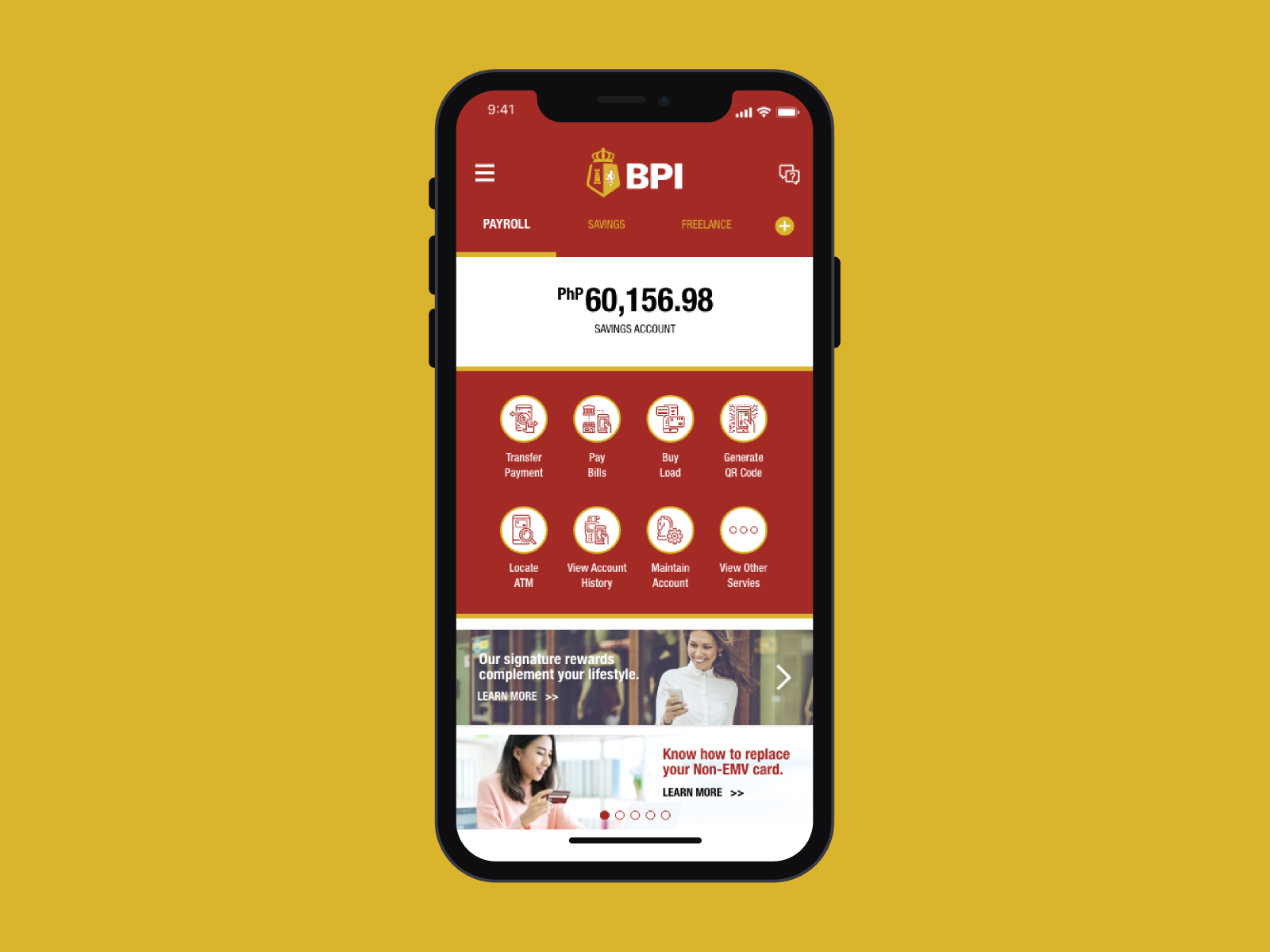 BPI app dashboard redesign by Grey de Jesus on Dribbble