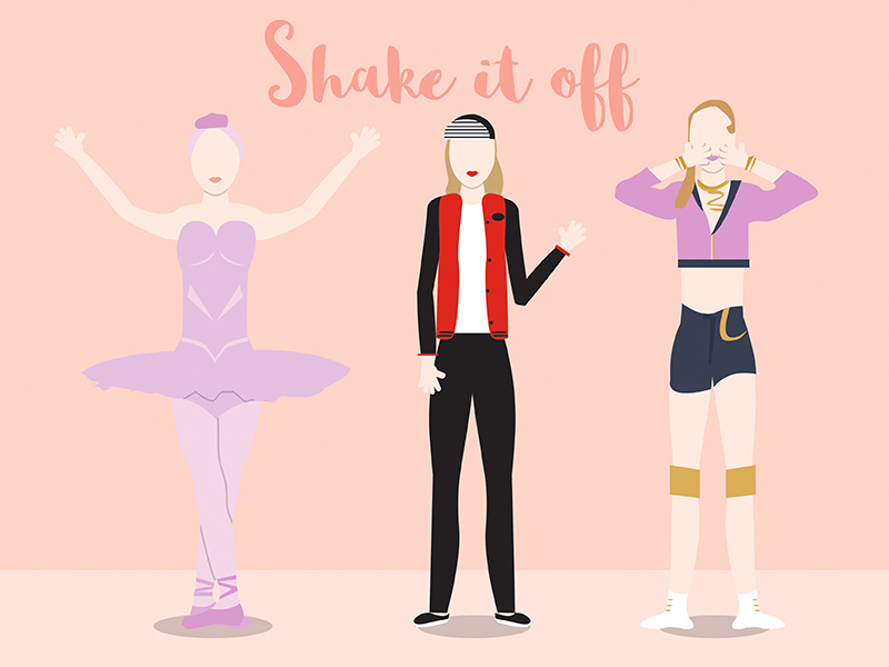 Shake it off by Aly Morris on Dribbble