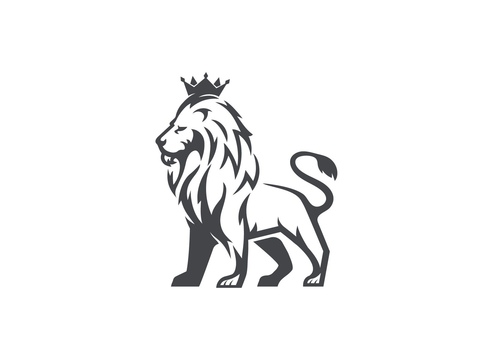 Lion King Logo Design by Anshal Ahmed on Dribbble