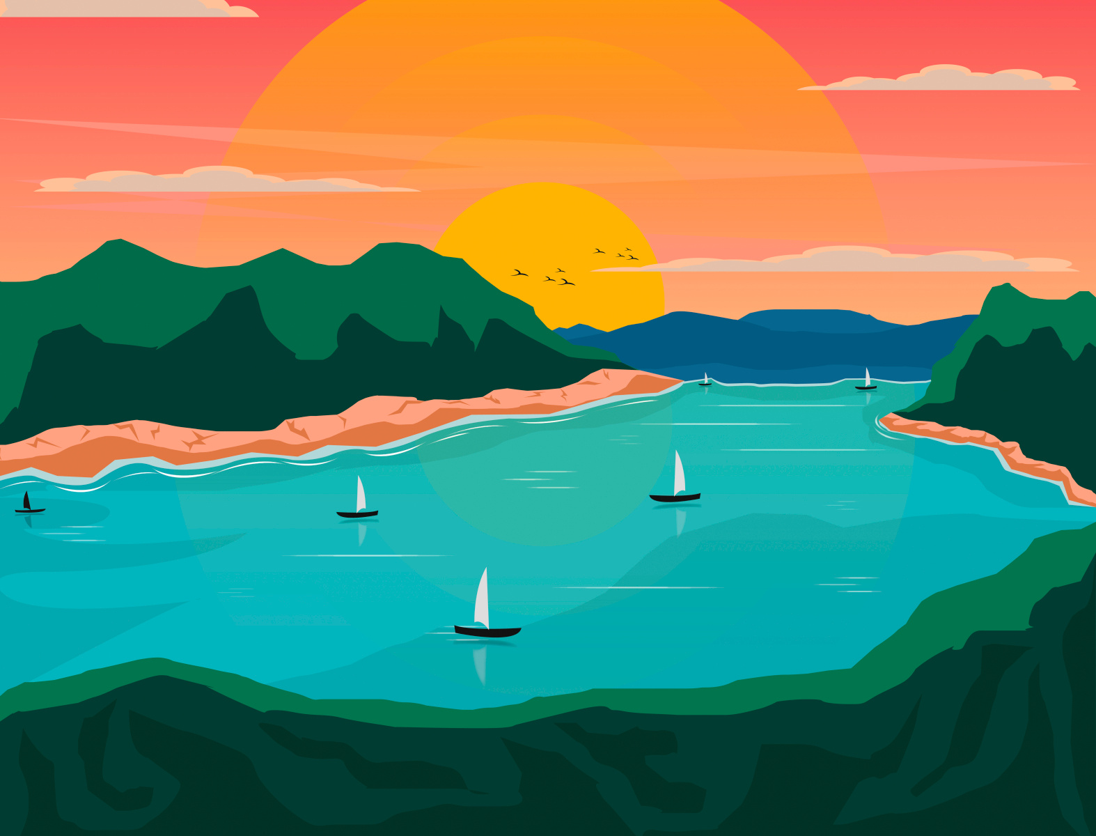 Dream Island by Sunny Singha on Dribbble