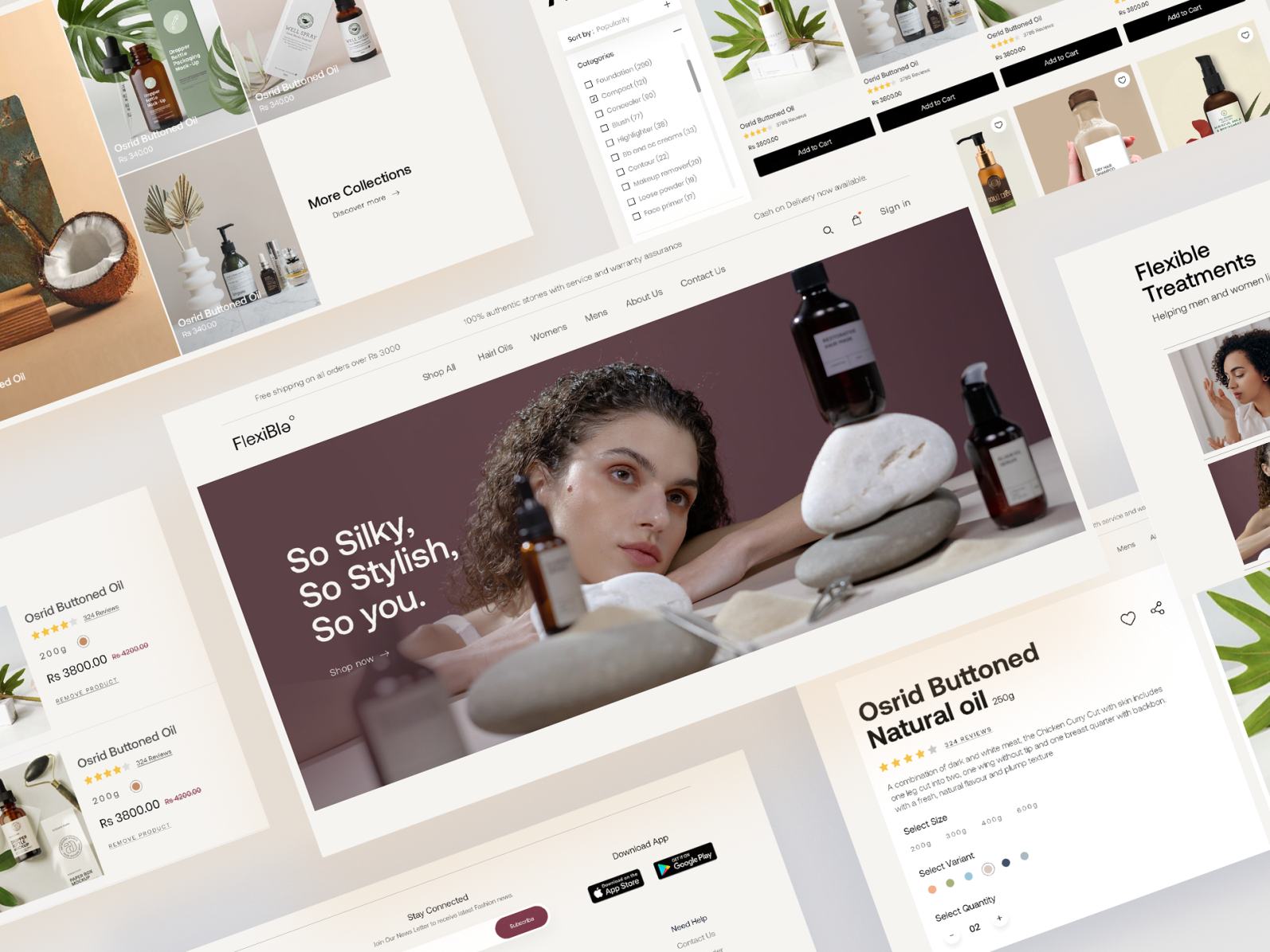 Flexible Ecommerce Website by Sanjai's Outfit on Dribbble