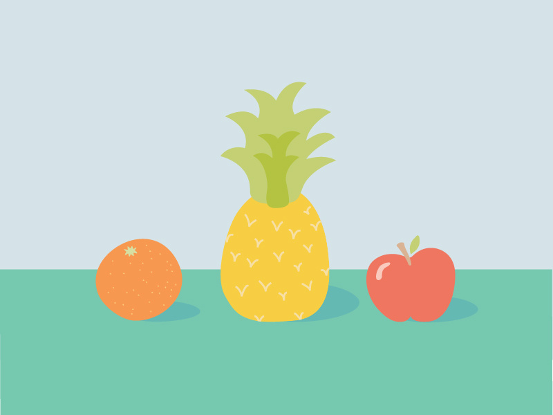 Playful Fruit by Toni Catalano on Dribbble