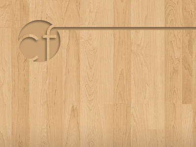Wood Header with Logo by Chris Faulkner on Dribbble