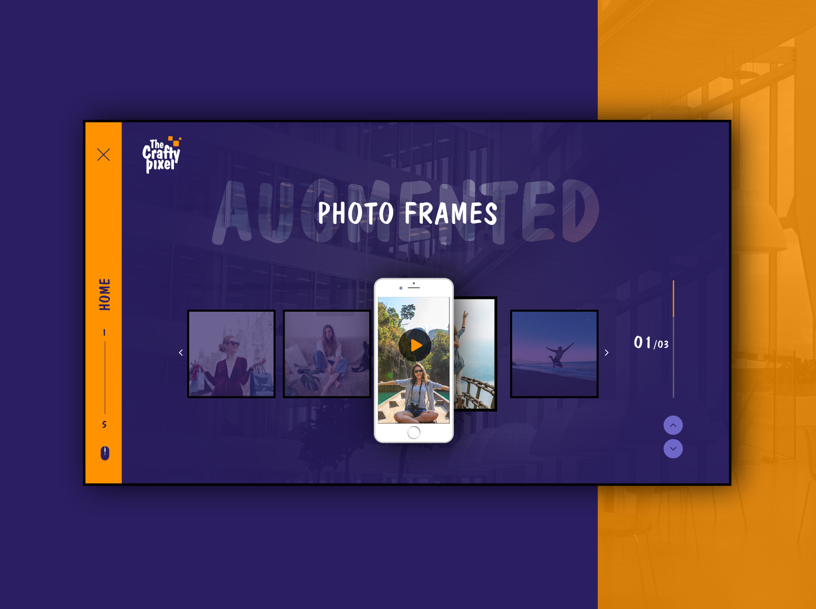 Animated Photo Frame by Panda Craft on Dribbble