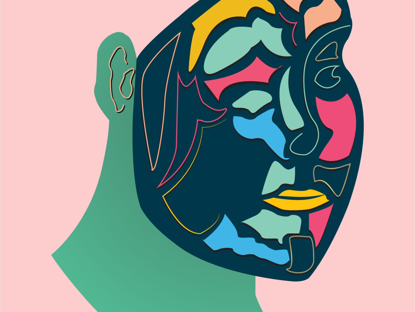 Pattern face by Kratika Goyal on Dribbble