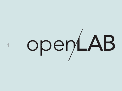 openLAB campaign mark - revised options [gif] by Brian Yohn on Dribbble