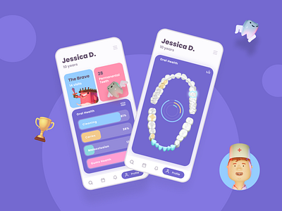 Tooth Fairy Mobile App by Fusion Tech on Dribbble