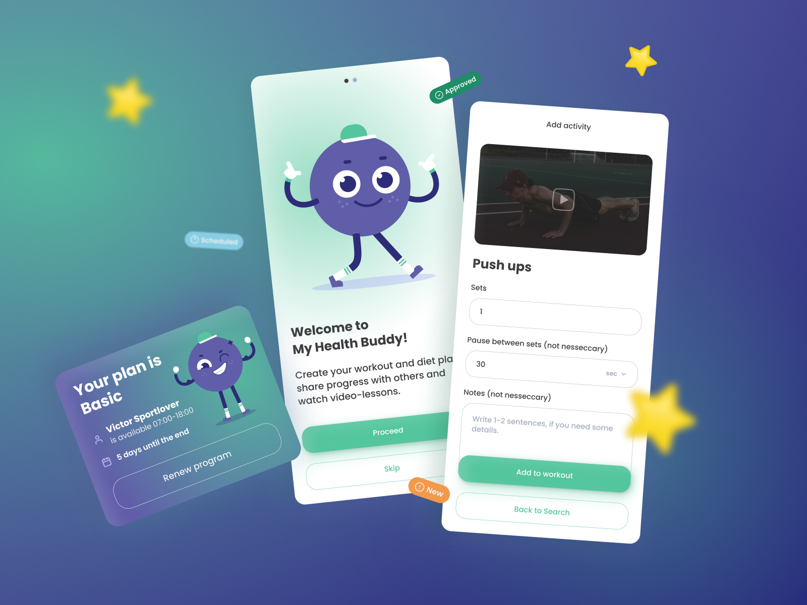 My Health Buddy App System by Fusion Tech on Dribbble