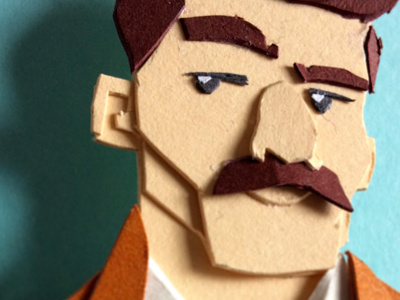Character Design Paper-cut by Dale C Bowers on Dribbble