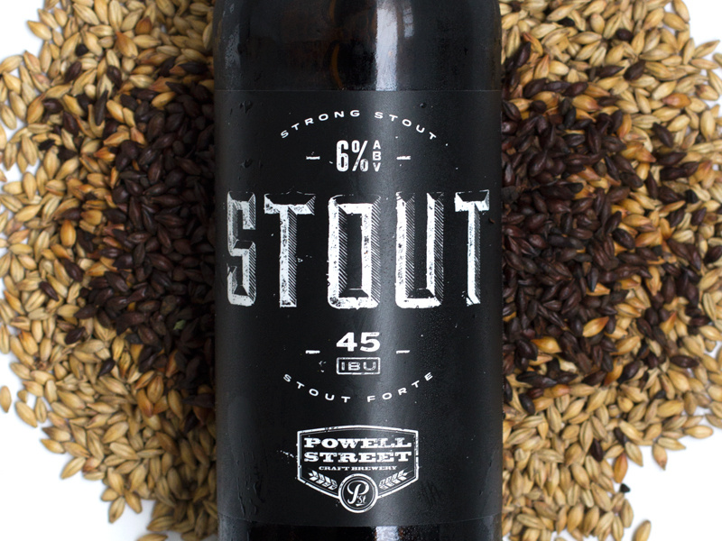 Stout Bottle by Ben Didier on Dribbble