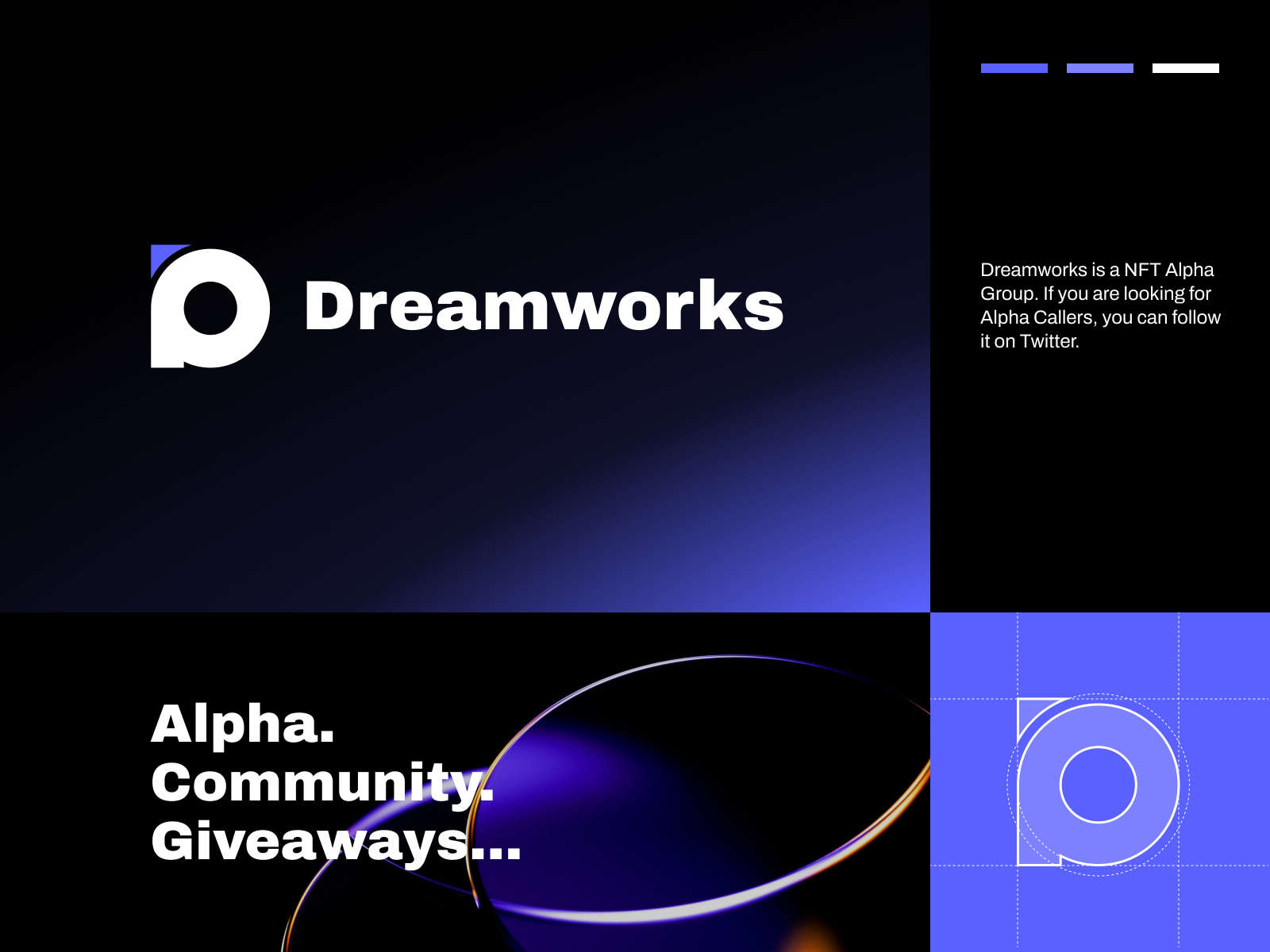 A logo design related to NFT & Alpha by Kira Xia on Dribbble