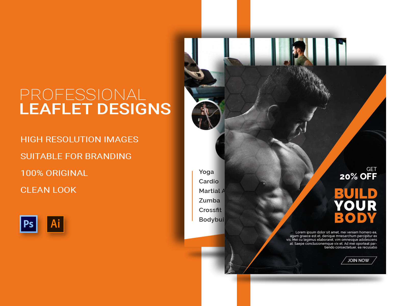 Leaflet designs by Visonitech on Dribbble