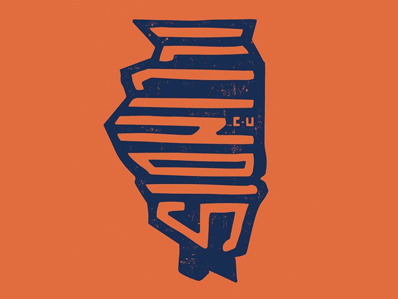 Illinois State Outline by Eduardo Diazmuñoz Martinez on Dribbble