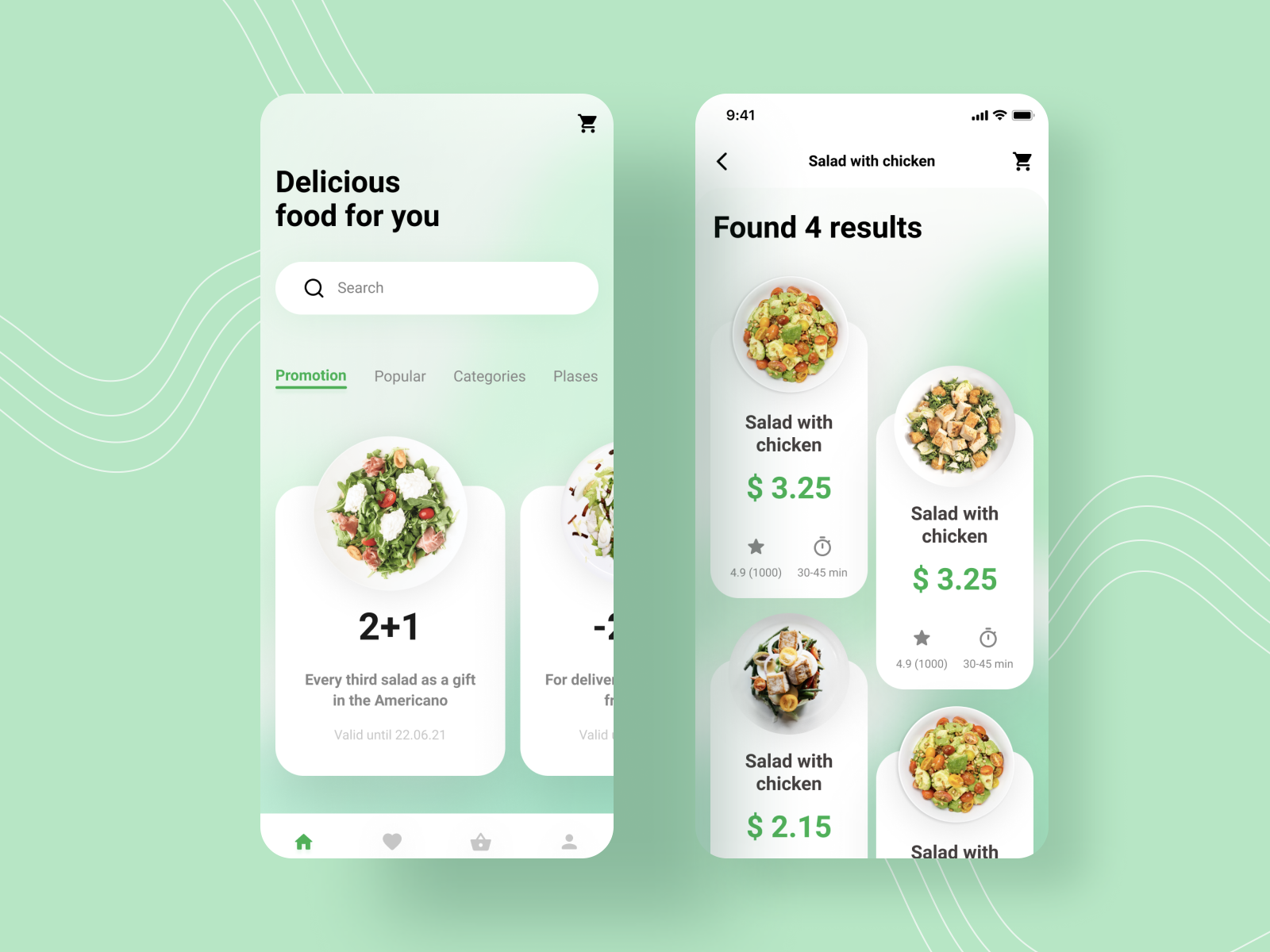 Food Delivery App by Iryna Sverdan on Dribbble