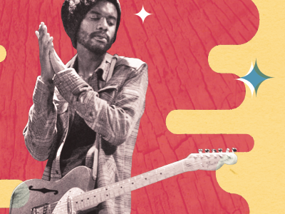 Gary Clark Jr. NYE Gig Poster by Kathryn Legendre on Dribbble