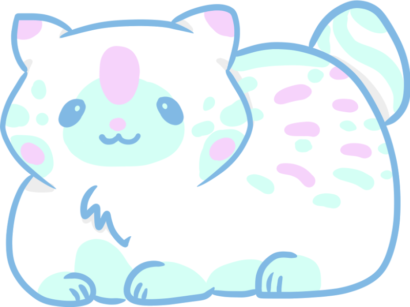 Neon Cat Mascot by Ayana Dizon on Dribbble