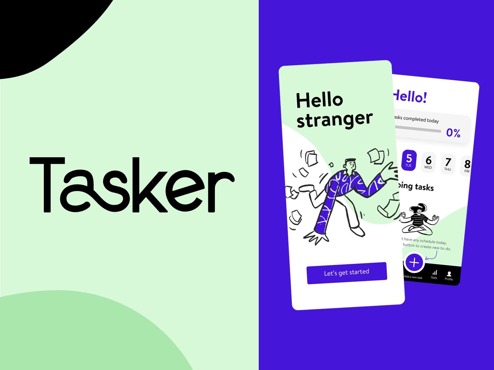 Tasker Logo - Task Management App by Justina Deinytė on Dribbble