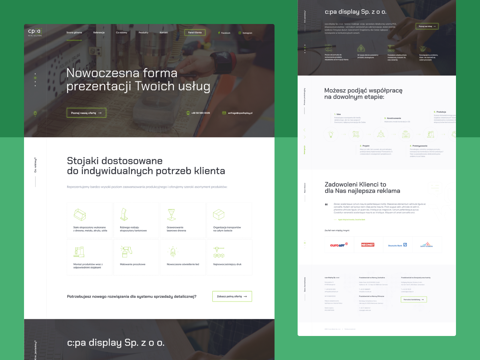 cpa display by Karol Podolski on Dribbble