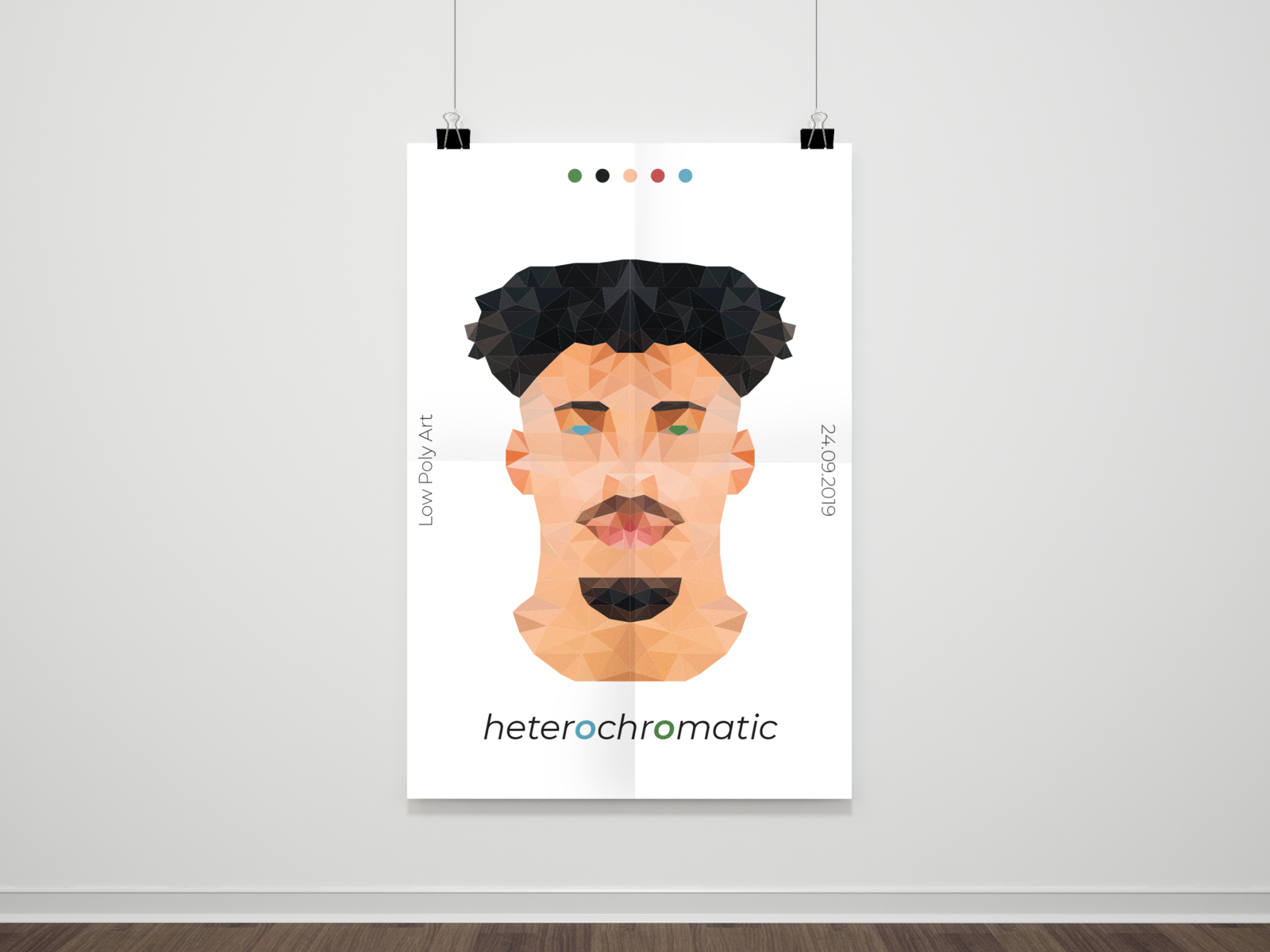 Low Poly Poster by Krystian Biskupski on Dribbble