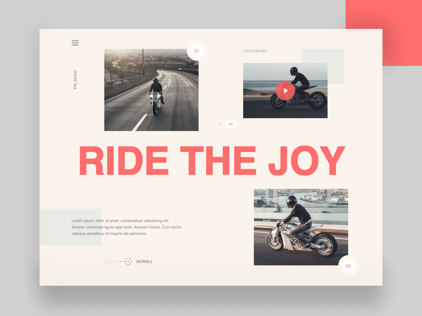 Bike Explore by Ankhi Das on Dribbble