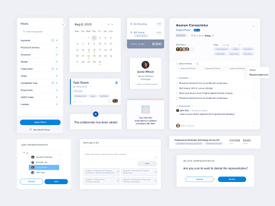 UI Components by Create the Bridge for Create the Bridge on Dribbble