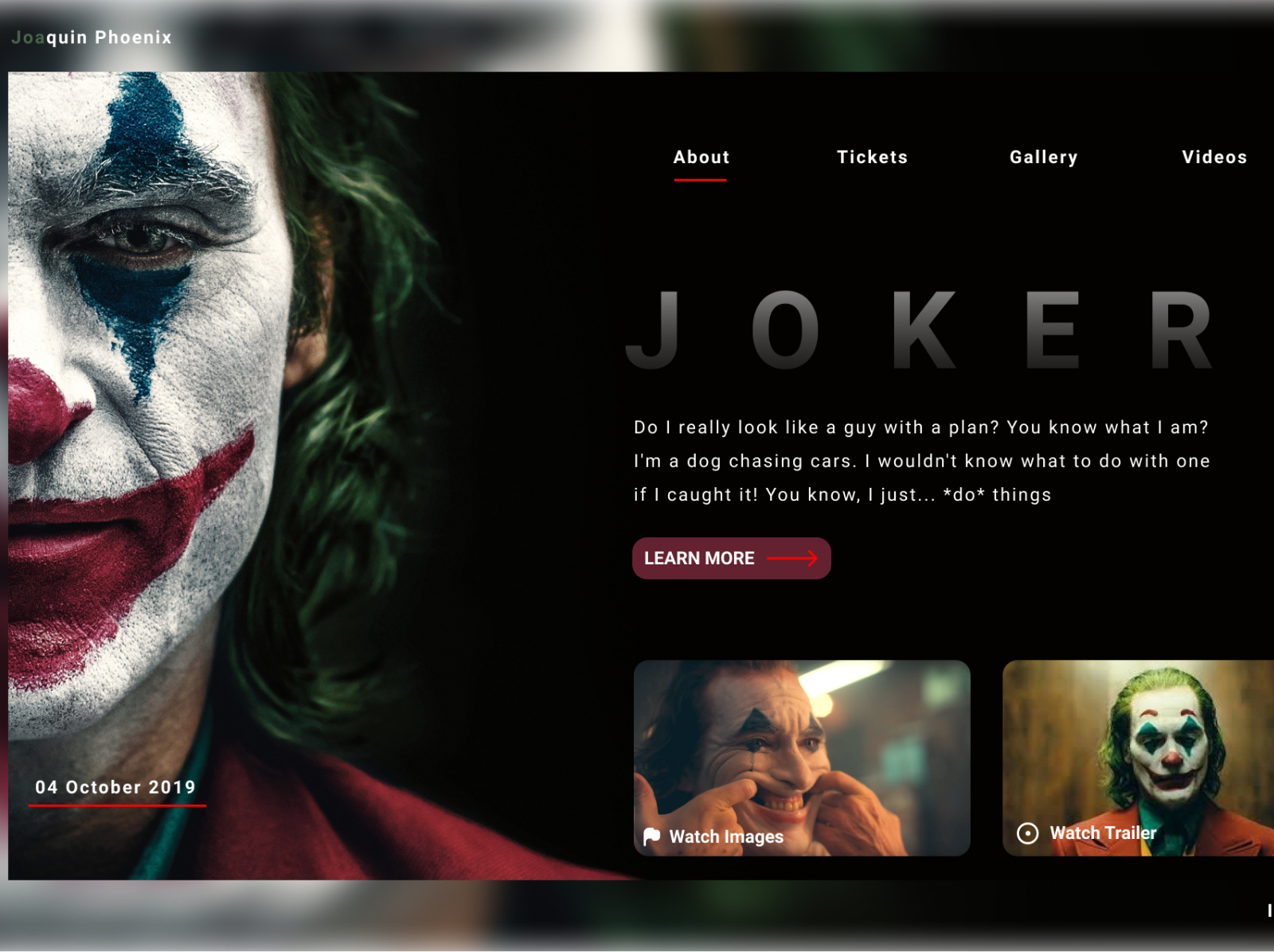 jokerNew by Mohit Singh Tomar on Dribbble