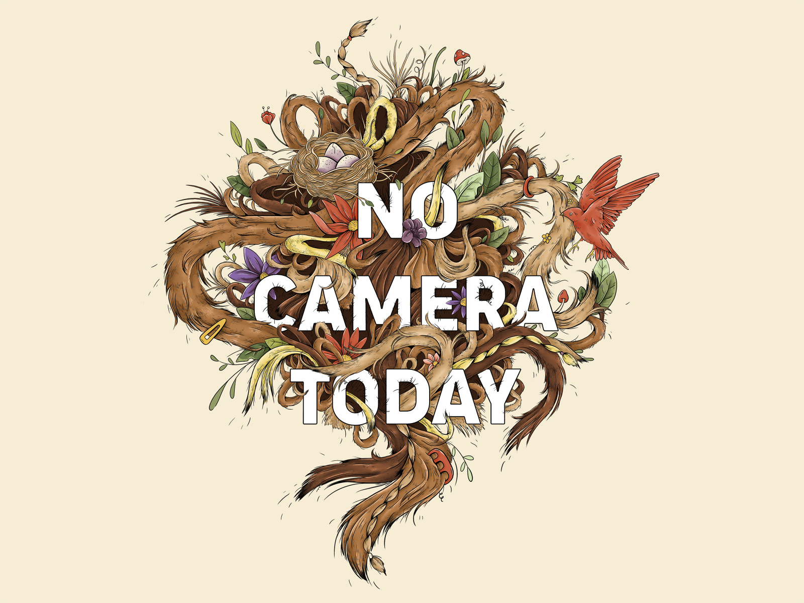 No Camera Today by Zoe Gillett on Dribbble