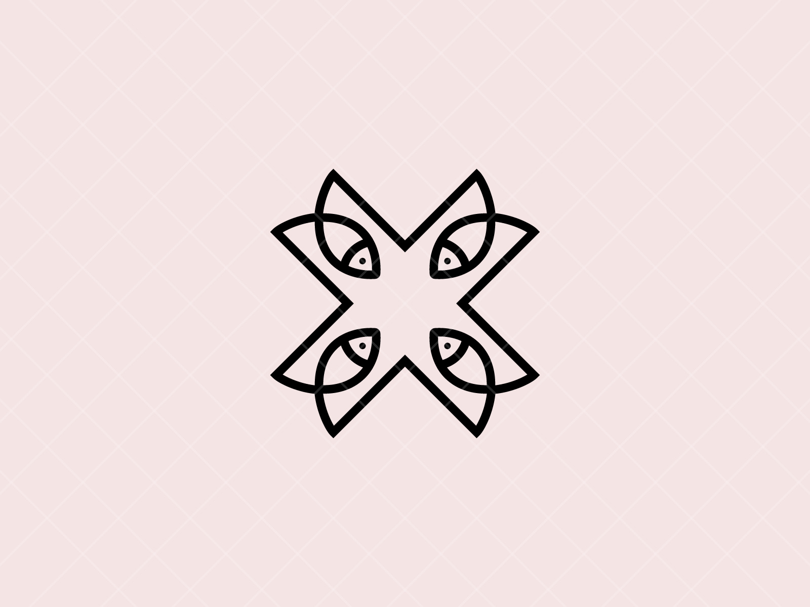 Letter X Fish Logo by Sabuj Ali on Dribbble