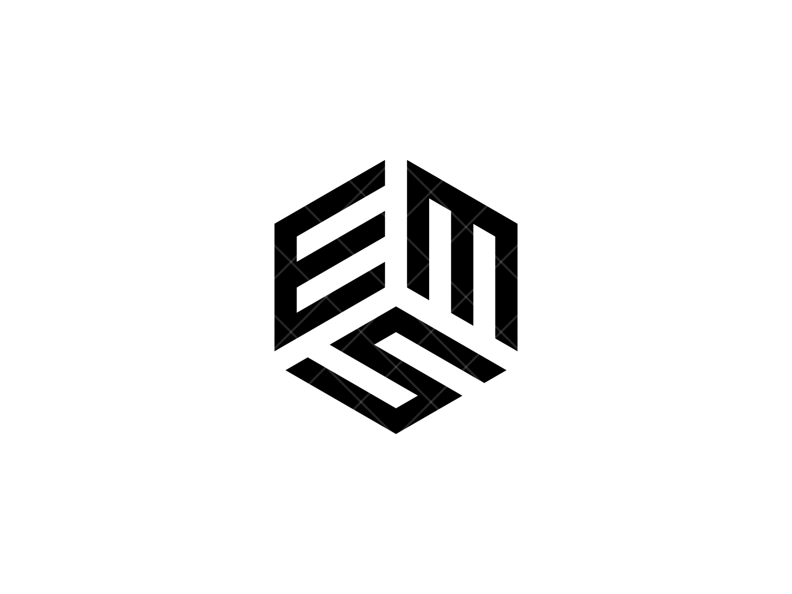 EMS Monogram by Sabuj Ali on Dribbble