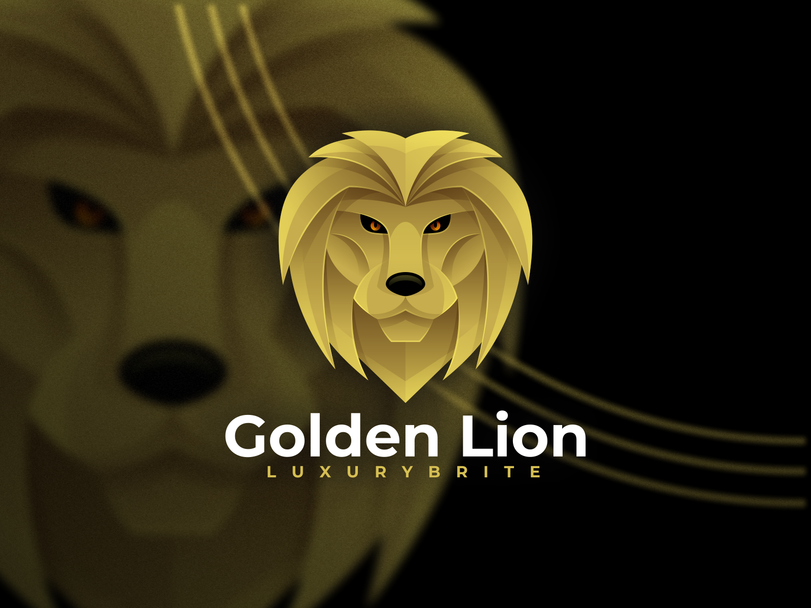 Golden lion by Danifsketsart on Dribbble