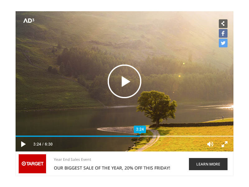 Custom Video Player by Coded Design on Dribbble