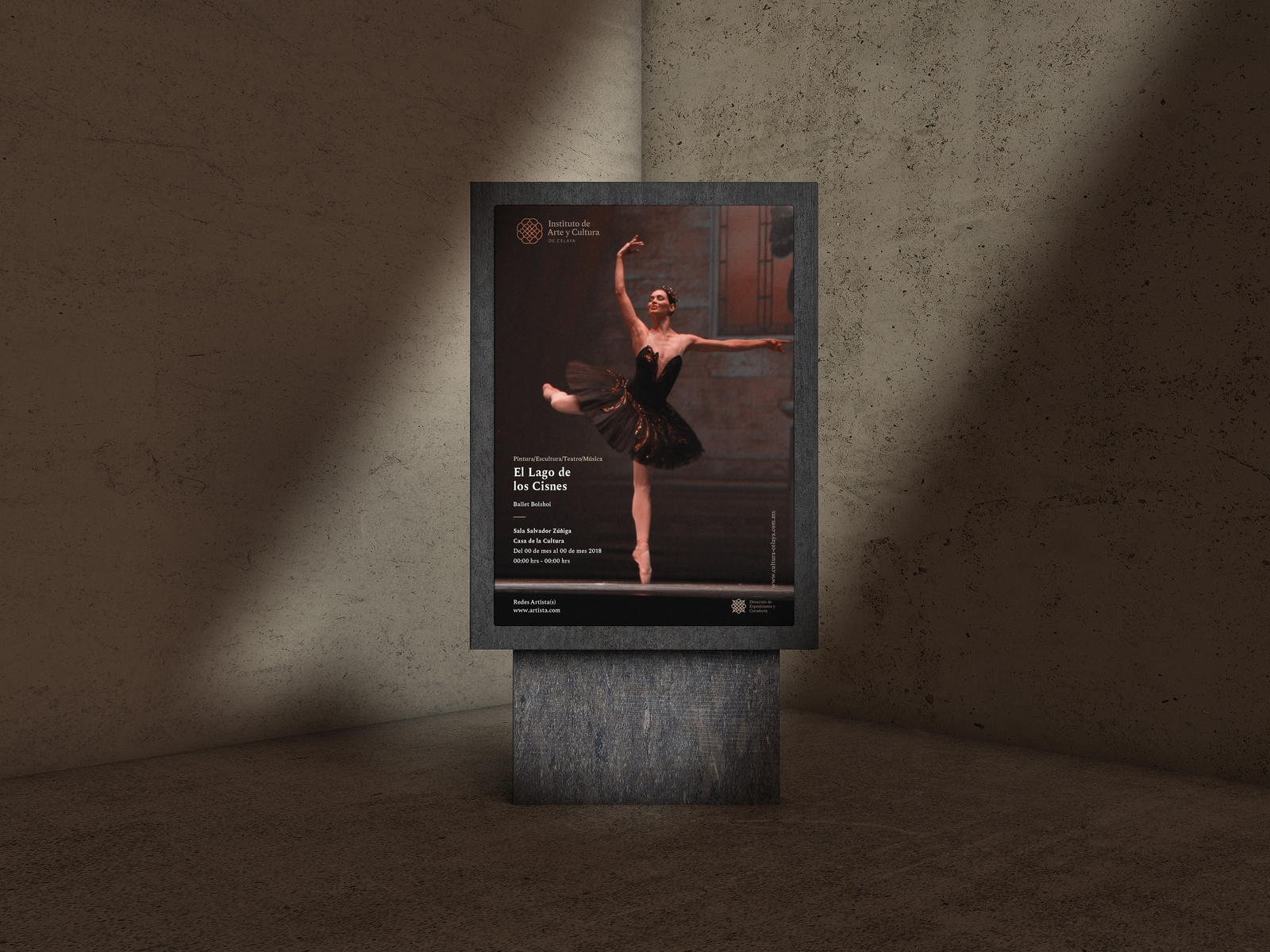 Celaya Art and Culture Institute Billboard 1 by Cesar Leal on Dribbble