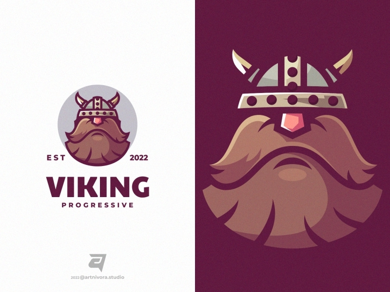 VIKING by Artnivora Studio on Dribbble