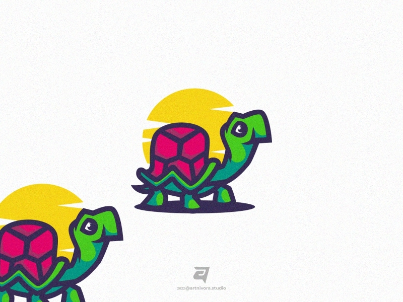 Turtle by Artnivora Studio on Dribbble