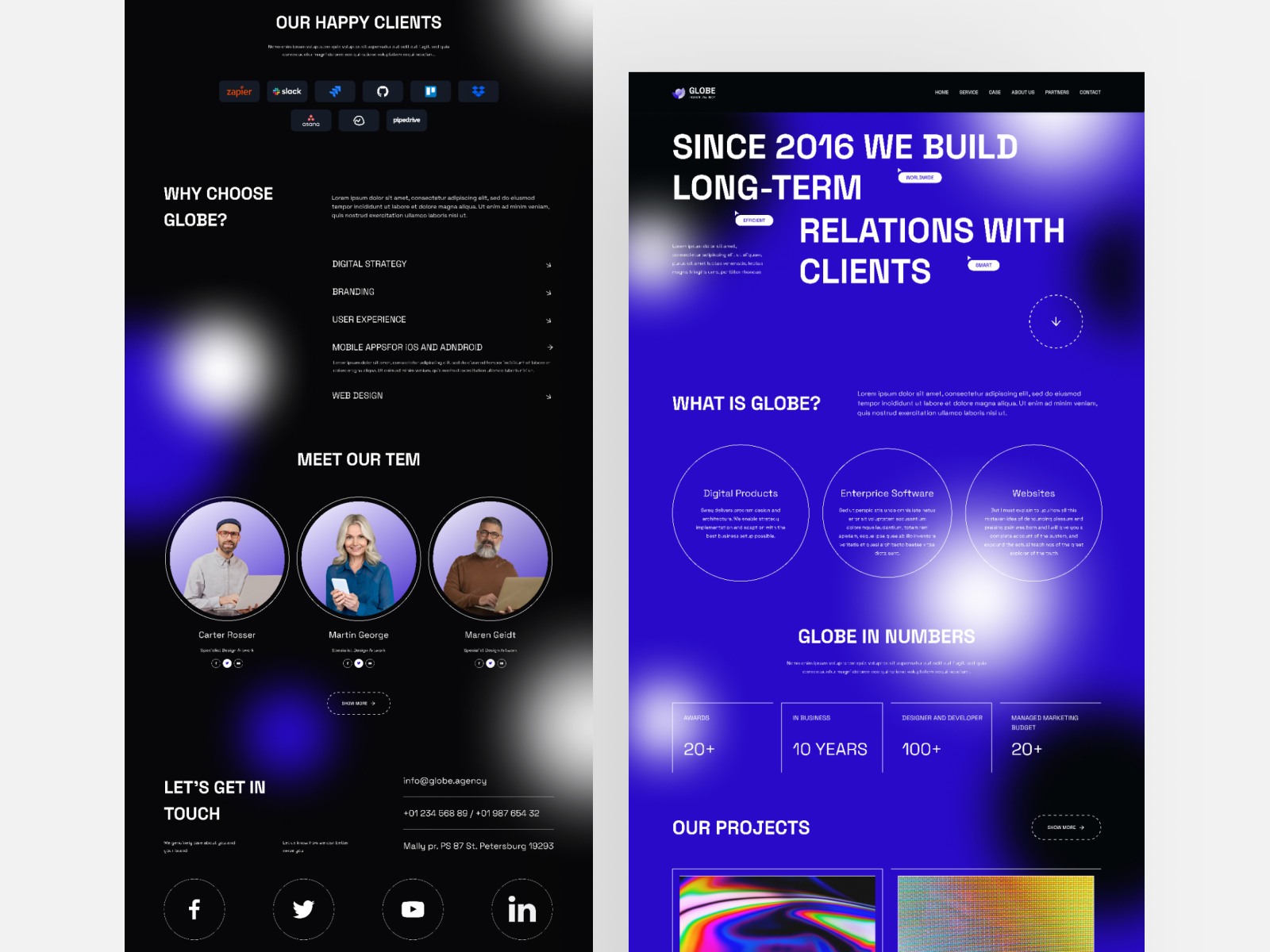 IT Solutions Figma Template by Elmous - Your Digital Partner on Dribbble
